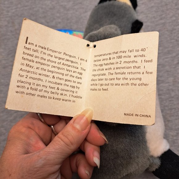 km international | Toys | Vintage Km International Emperor Penguin ...